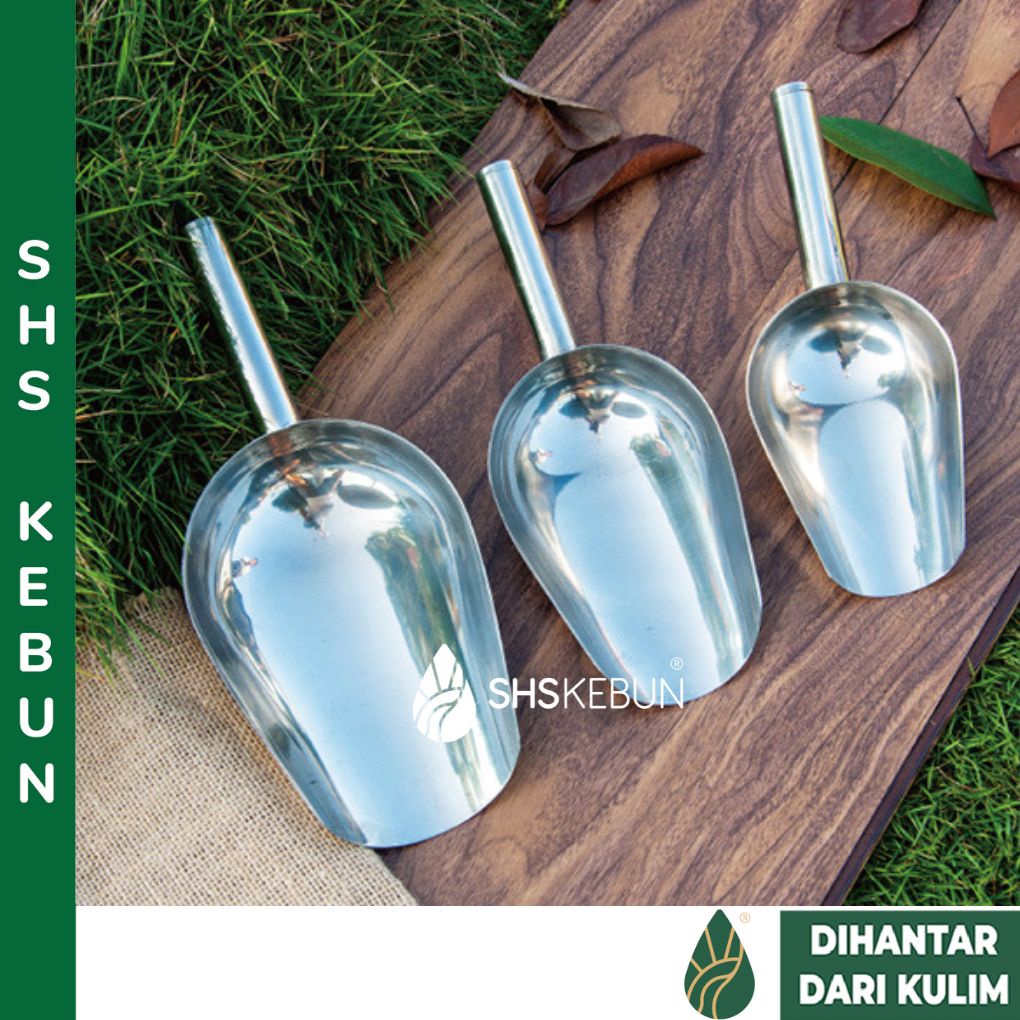 Stainless Steel Spade 9-inch Shovel Ice Scoop Penyodok Keluli Tahan ...