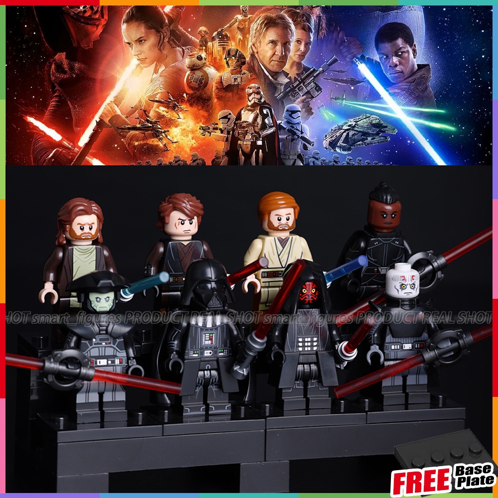 Darth Maul Minifigures Star Wars Darth Vader Grand Inquisitor Obi-Wan ...