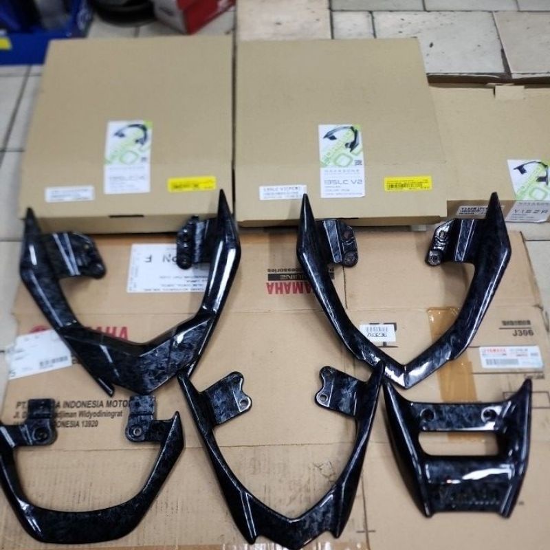 SPOILER CARBON FIBRE [FORGED] LC V2/V3/V4/V5/V6/Y15ZR/Y125ZR/SRLZ ...