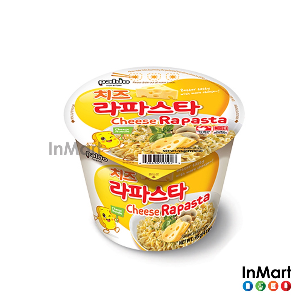 Paldo Bowl Cheese Rapasta 95g 韩国八道 方便碗面/快熟面/泡面 起司味拉面 | Shopee Malaysia