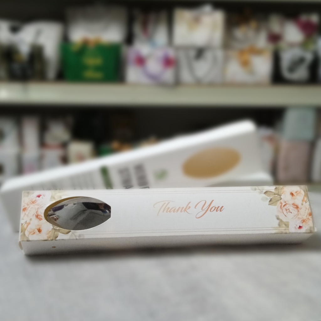 [HOTSALE] 1 PCS Kotak Sudu Garfu, Kotak Doorgift Murah, Printed Thank ...