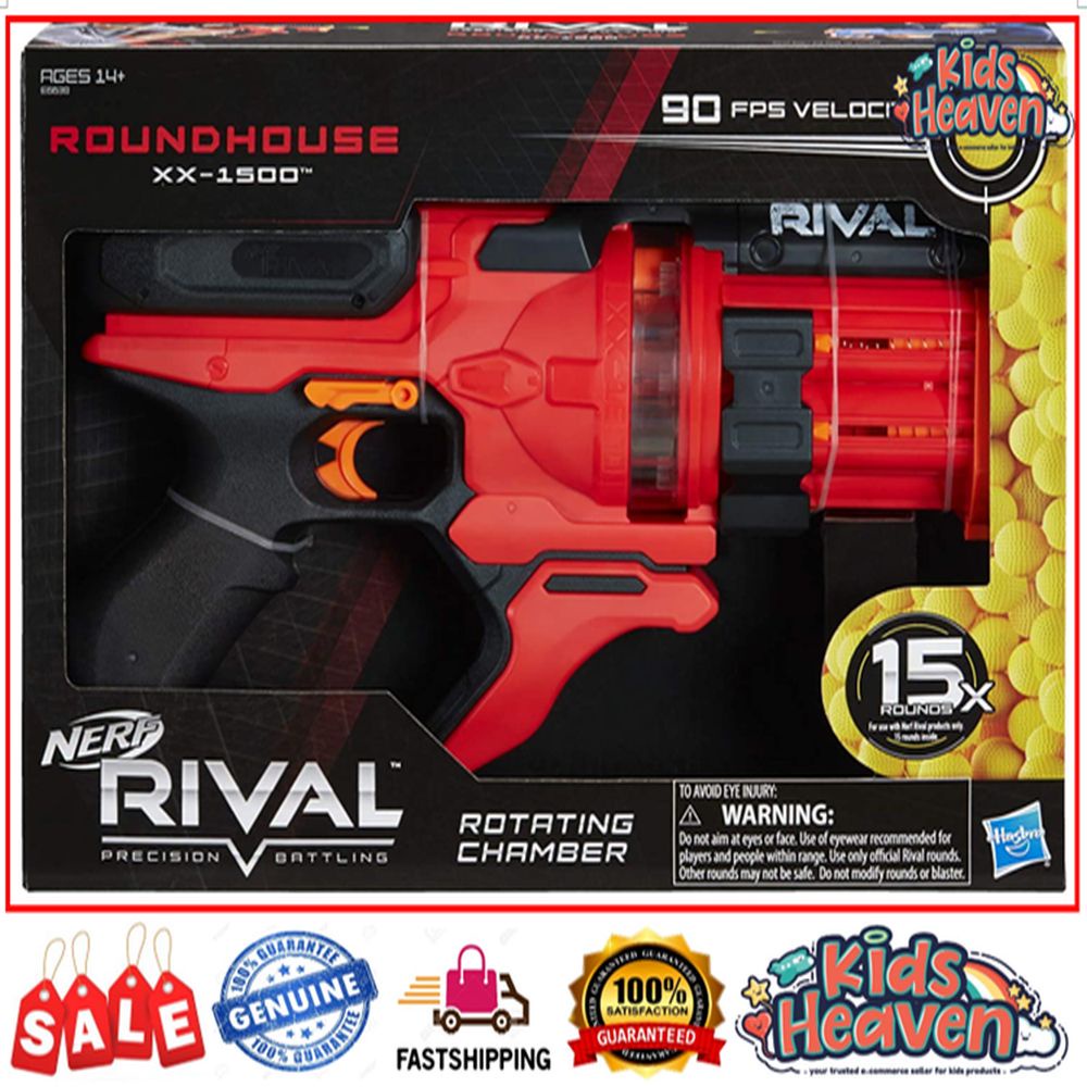 NERF Rival Roundhouse XX-1500 (100.0% Original) | Shopee Malaysia