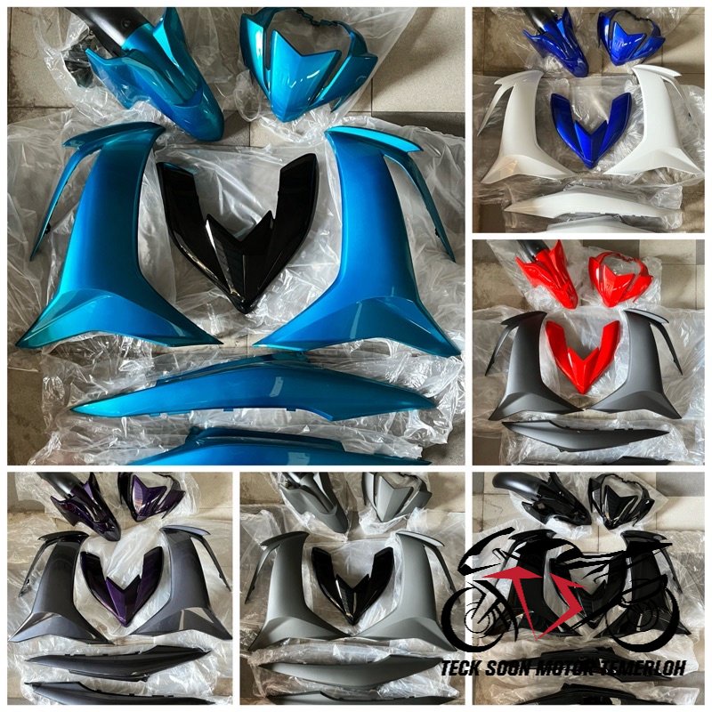 COVERSET LC135 FI YAMAHA (HLD) LC V8 LC 135 V8 LC 135FI TBM | Shopee ...