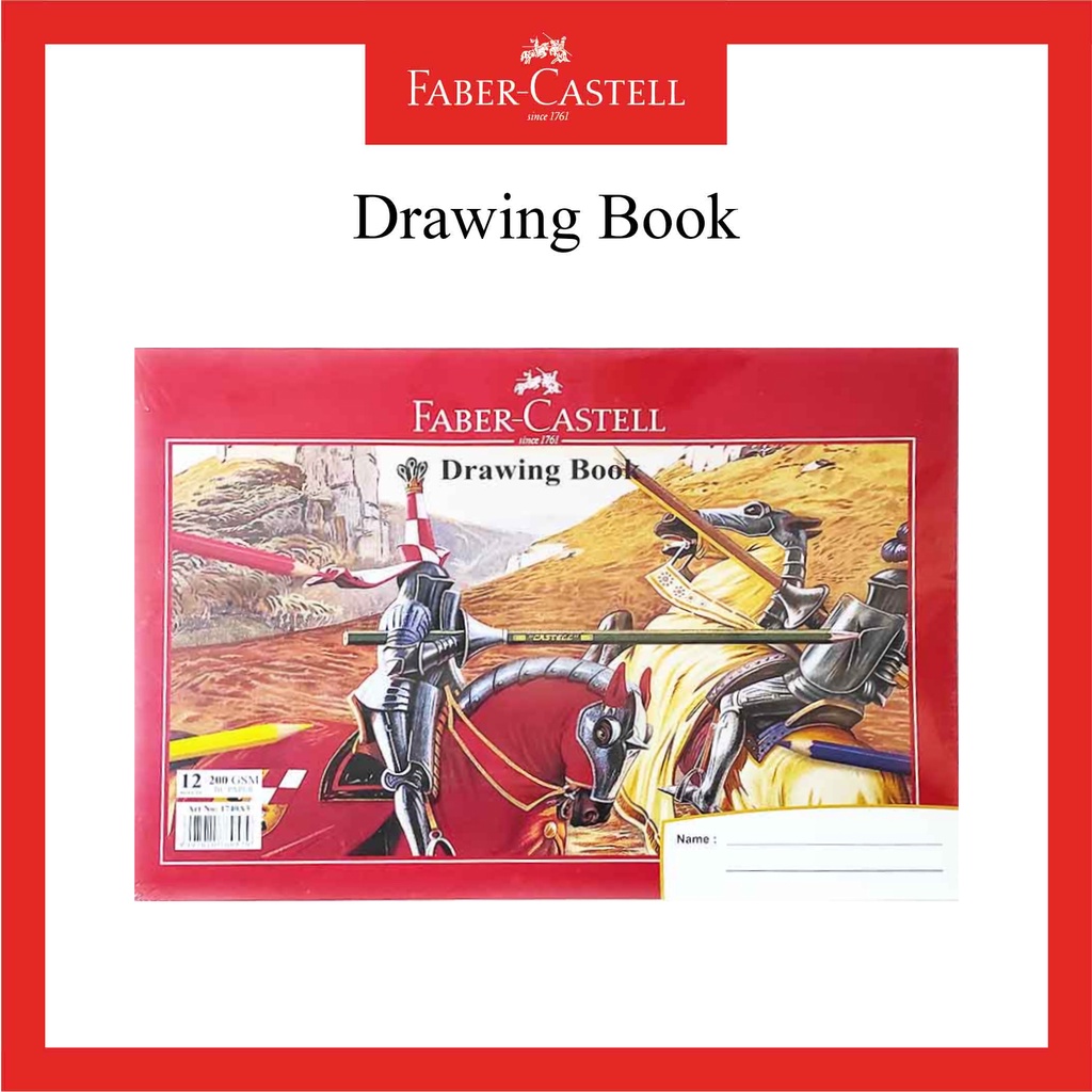 Faber Castell Drawing Book / Drawing Book / A3 Size / Sketch / Contains ...