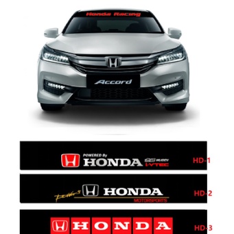 HONDA WINDSCREEN CAR STICKER (NEON LIGHT) | Shopee Malaysia