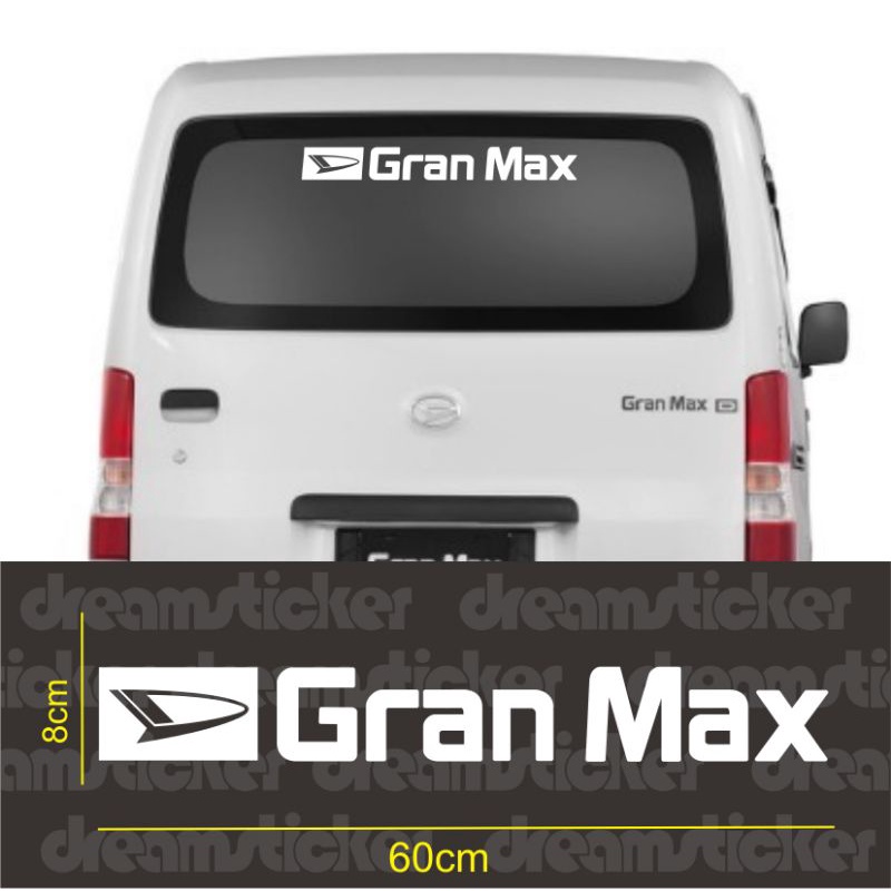 Daihatsu Gran Max Rear Glass Car Sticker | Shopee Malaysia
