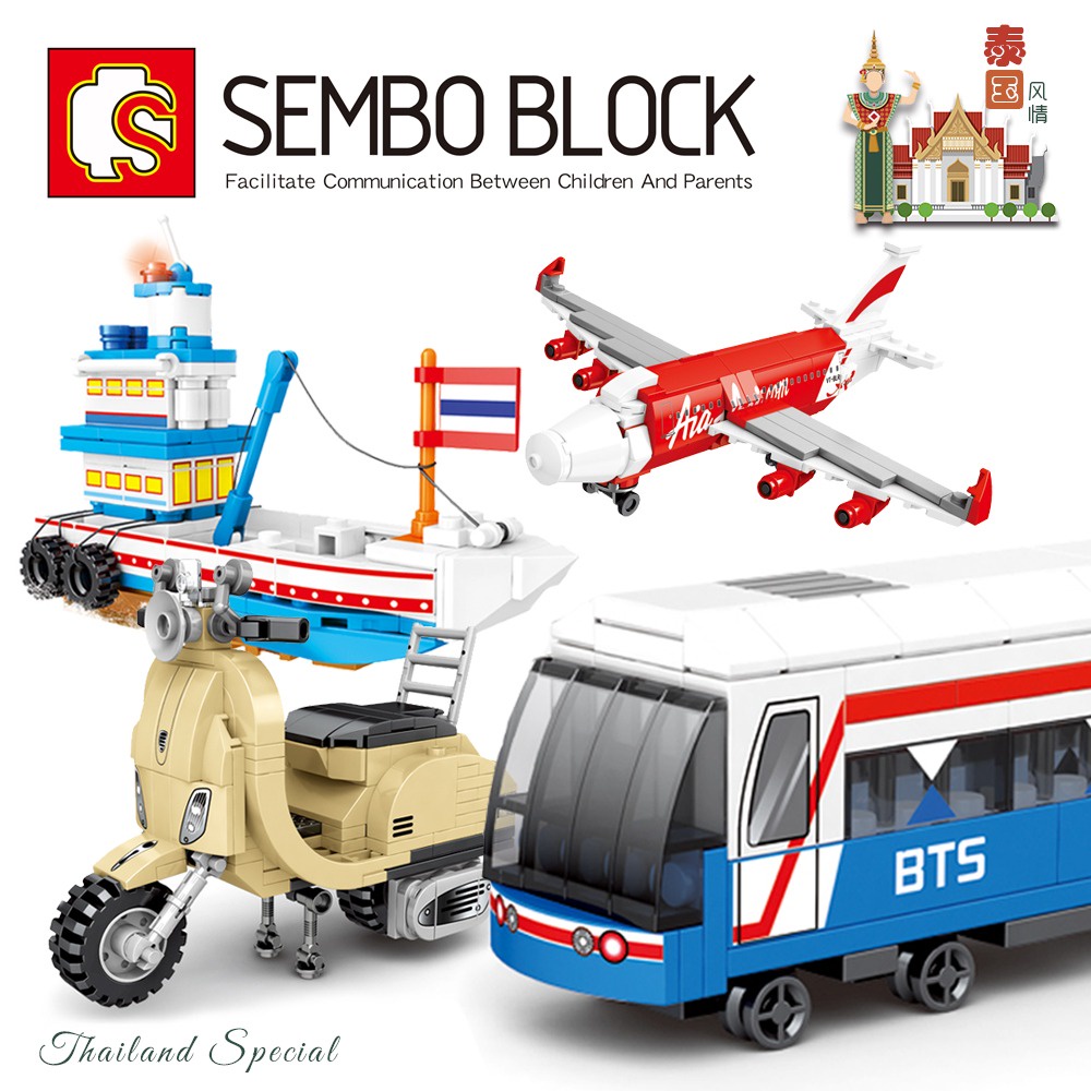 Sembo Thailand Block Street View Thai Special Vehicle Transportation ...