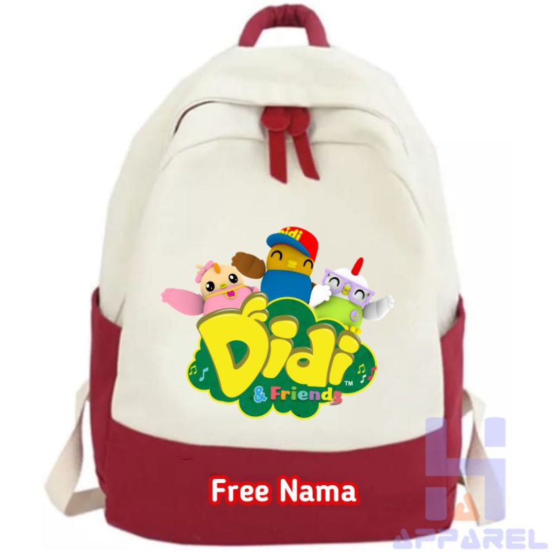 DIDI AND FRIENDS CHILDREN'S BACKPACK | Shopee Malaysia