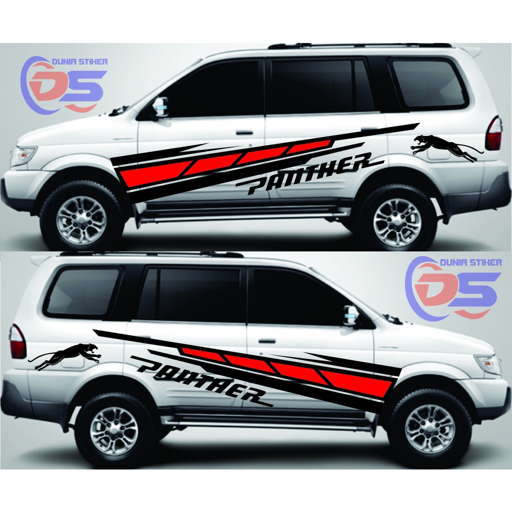 Cutting Panther Car Sticker Panther Striping Panther Logo Sticker ...