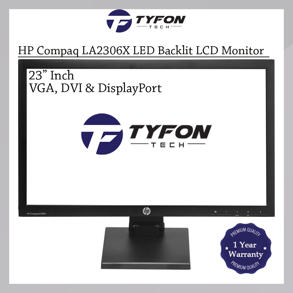 HP Compaq 23" Inch Widescreen LED Backlit LCD Monitor LA2306X ...
