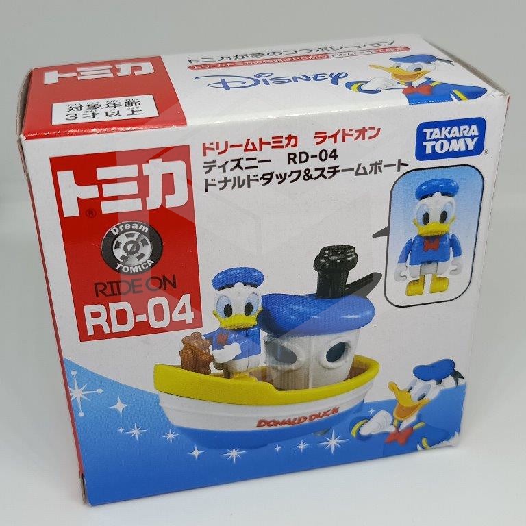 TOMY TOMICA RIDE ON RD-01 [DONALD DUCK & STEAMBOAT] | Shopee Malaysia