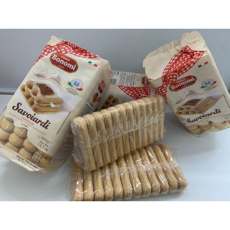 Forno Bonomi Ladyfinger Biscuits Tiramisu Lady Finger Sponge Biskut ...