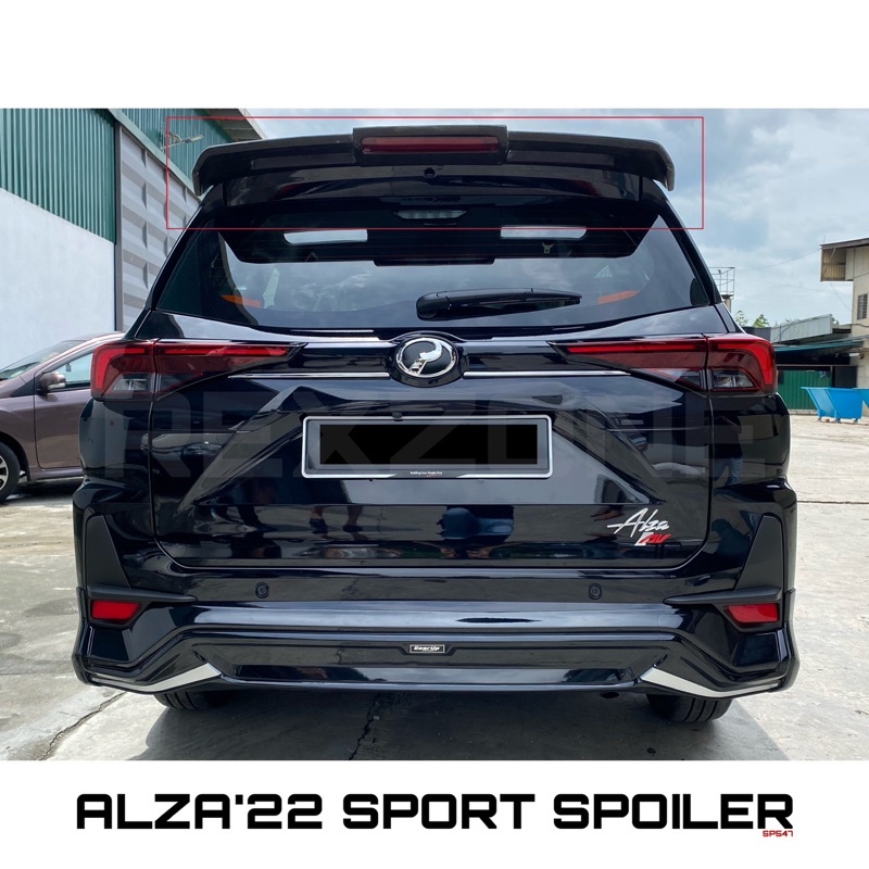 PERODUA ALZA 2022 SPORT SPOILER | Shopee Malaysia