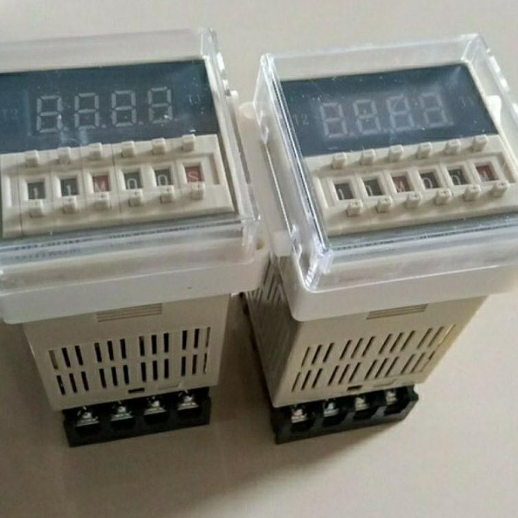 MESIN Newest OMRON Dh48s-S 220V DIGITAL TIMER ORIGINAL DELAY RELAY CONTROL PANEL HATCHING ...
