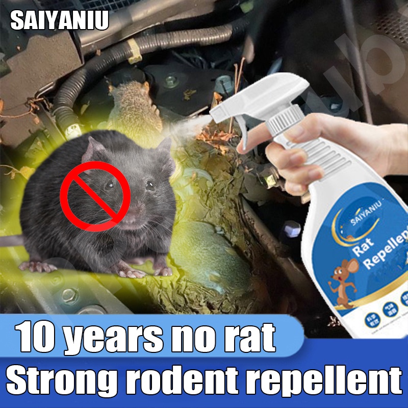 【Natural Non-toxic】Immediately get rid of rats in car engine/home ...