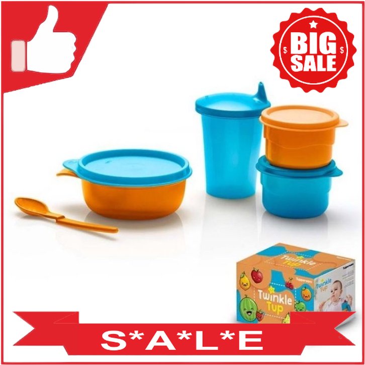 Tupperware Tupperware Twinkle tup set Original Tupperware | Shopee Malaysia