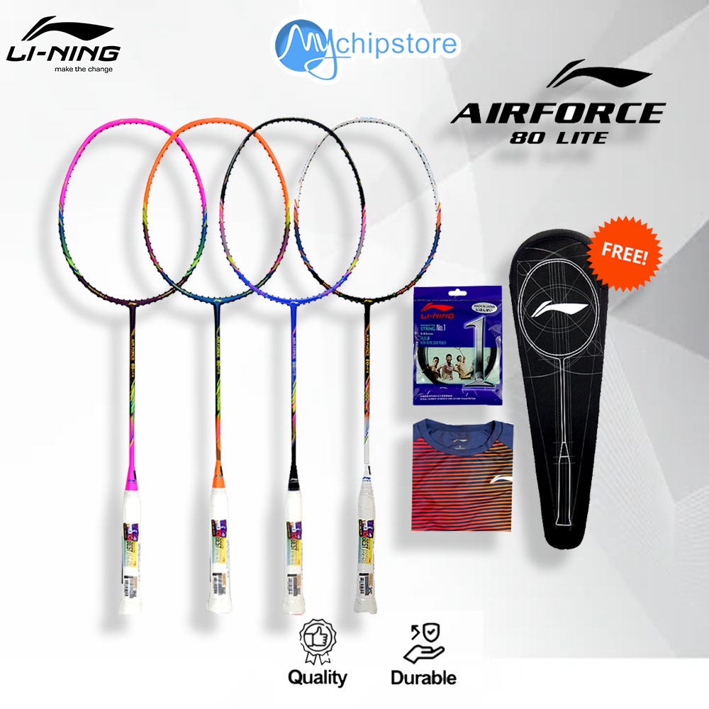 Original LINING AIRFORCE 80 LITE Badminton Racket | Shopee Malaysia