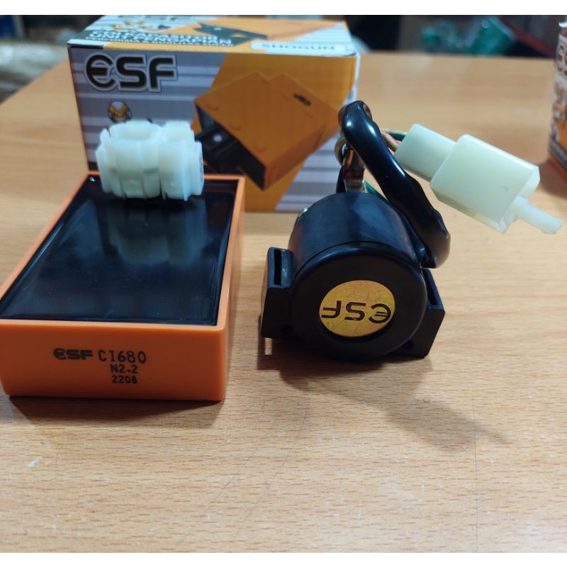 CDI IGNITION AND BENDIK STATER RELAY SET FOR SHOGUN KEBO MOTORCYCLE ...