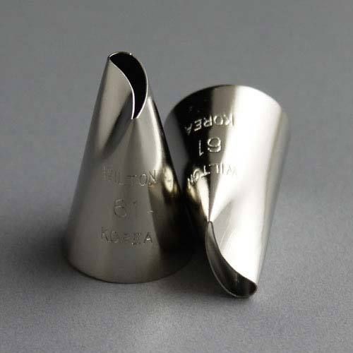 WILTON, Piping Tip - Petal Tip #61 - Std | Shopee Malaysia