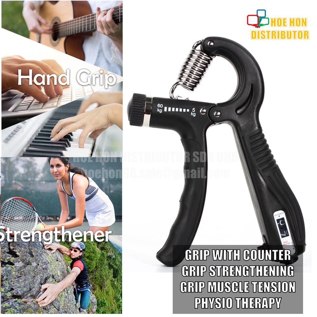 Sport Spring Resistance Hand Grip with Counter Muscle Tension ...