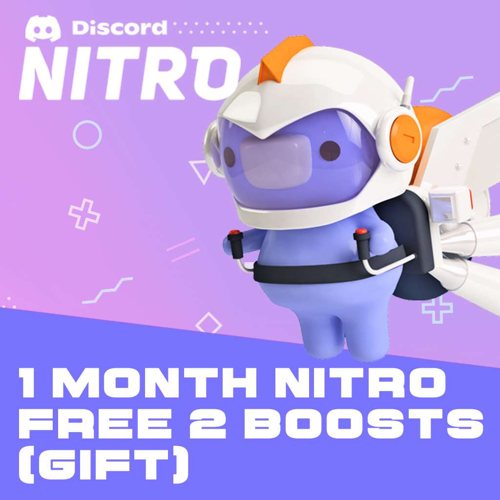 Discord Nitro 1 Month + 2 Free Boosts (GIFT) | Shopee Malaysia