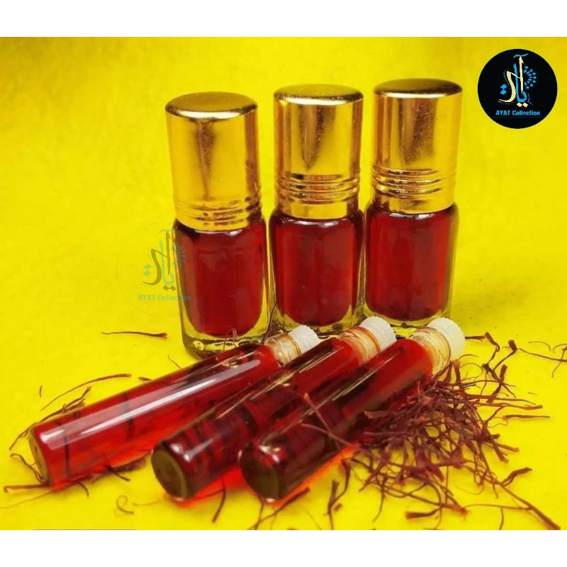 Pati Minyak Wnagi ZAFFRAN MERAH (RED) - SAUDI ARABIA 3ml, 6ml,12ml ...