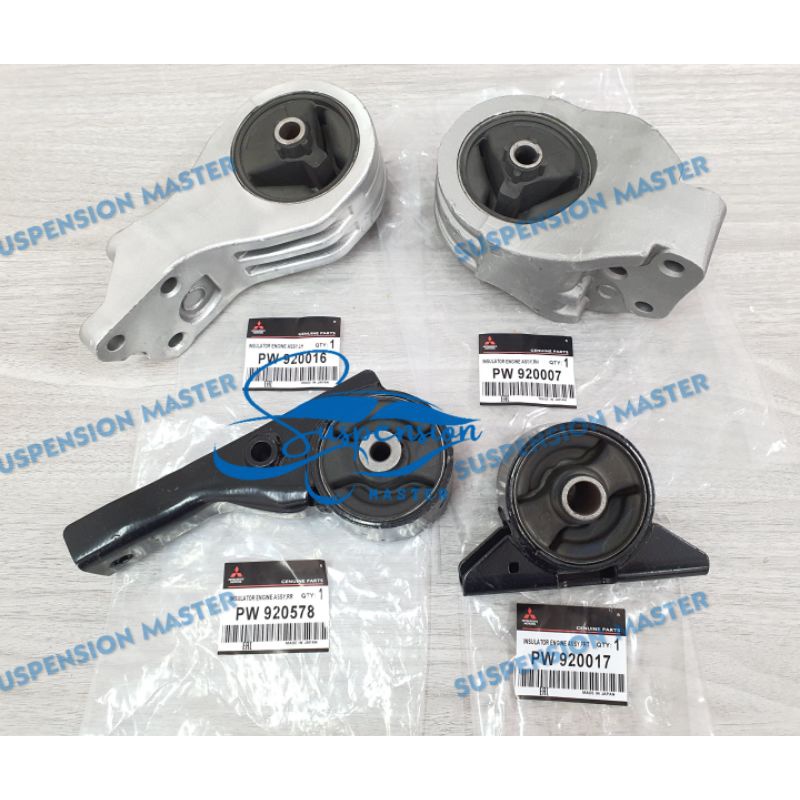 4 IN 1 SET - ENGINE MOUNTING - CVT AUTO- PROTON EXORA BOLD 1.6 L/PROTON PREVE 1.6 L/PROTON ...