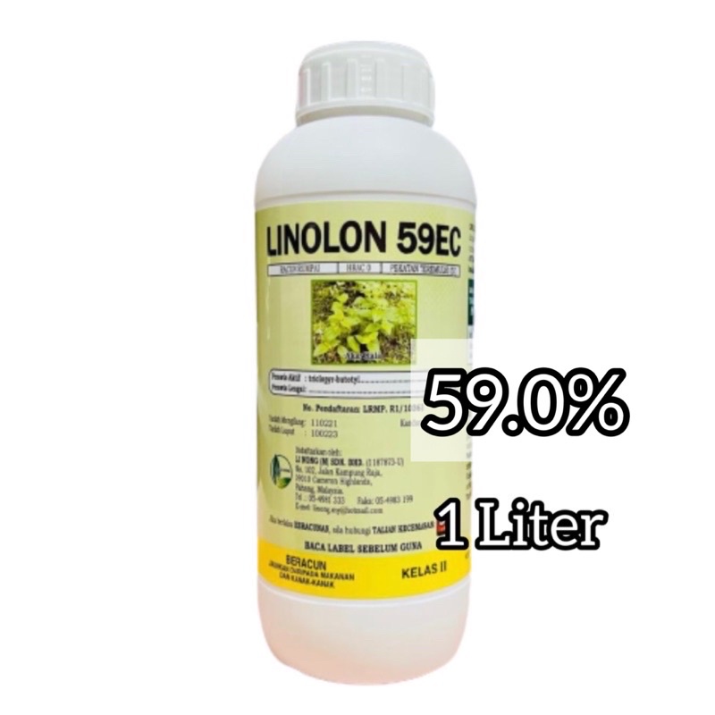 Herbicide Tree Killer Linolon 1L Triclopyr-butotyl 59% Racun Mati Pokok ...