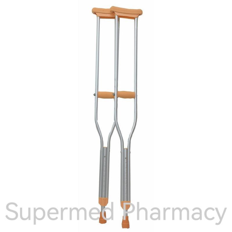 Esco Aluminium Adjustable Shoulder Crutches (1 pair) | Shopee Malaysia
