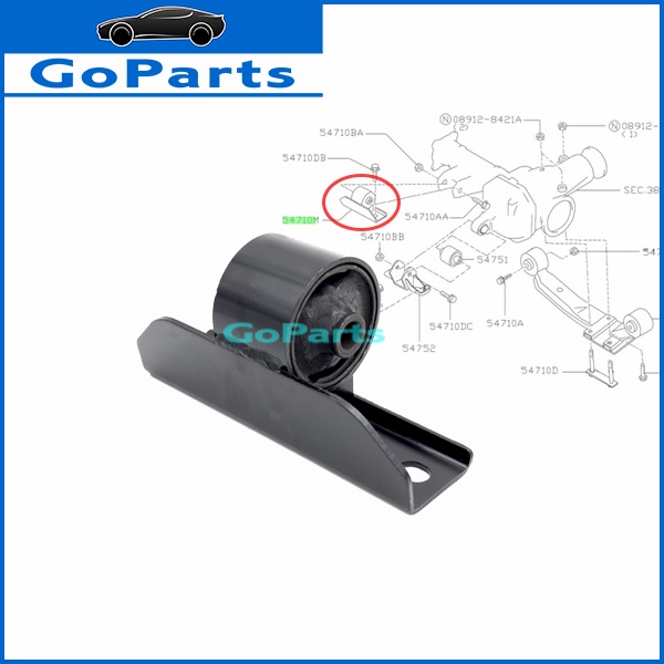 NISSAN FRONTIER D22 FRONT DIFFERENTIAL MOUNTING AXLE MOUNTING | Shopee ...