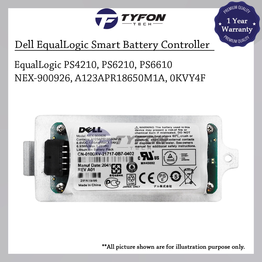 Dell Equallogic PS4210 PS6210 PS6610 Smart Battery Controller NEX ...