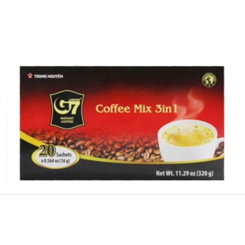 G7 Instant Coffee 3in1 (20's x 16g) | Shopee Malaysia