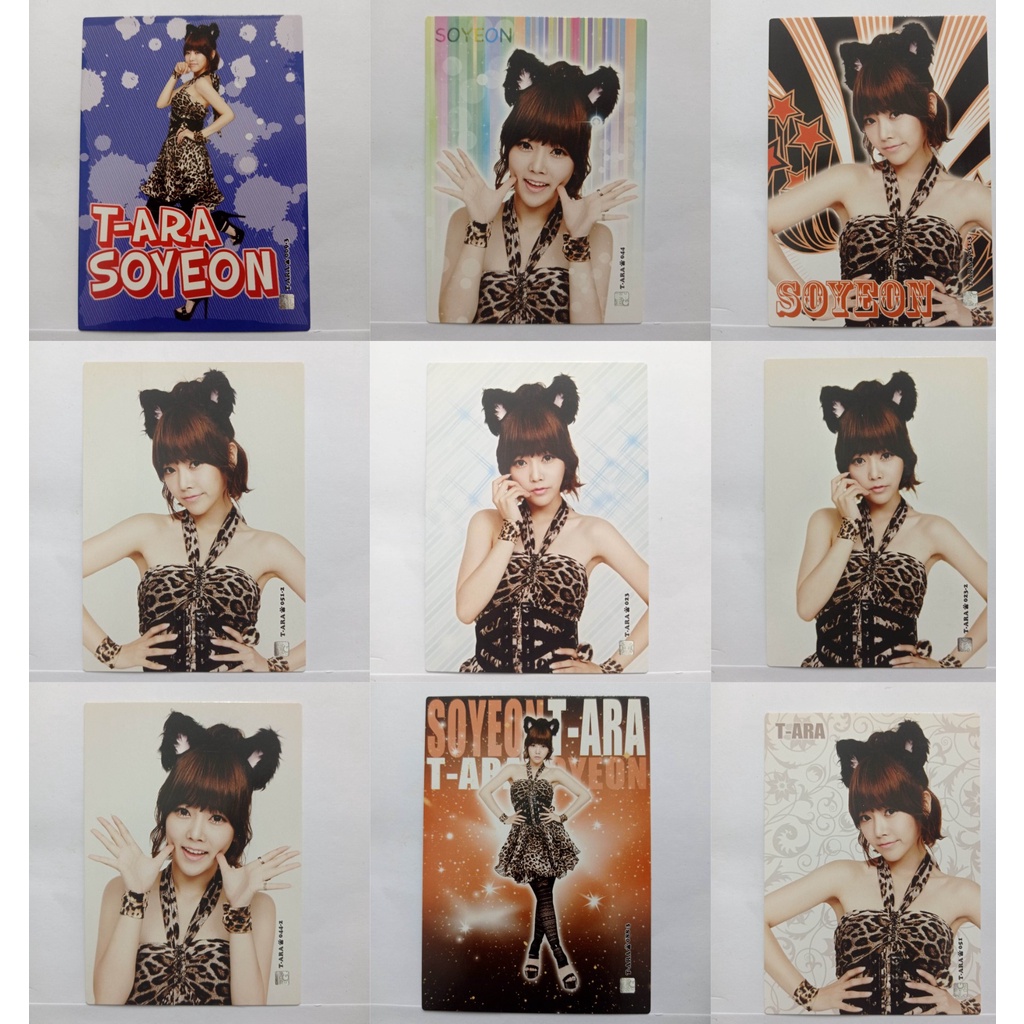 OFFICIAL STAR COLLECTION CARD T-ARA SEOYEON BUNNY PHOTOCARD TARA ...