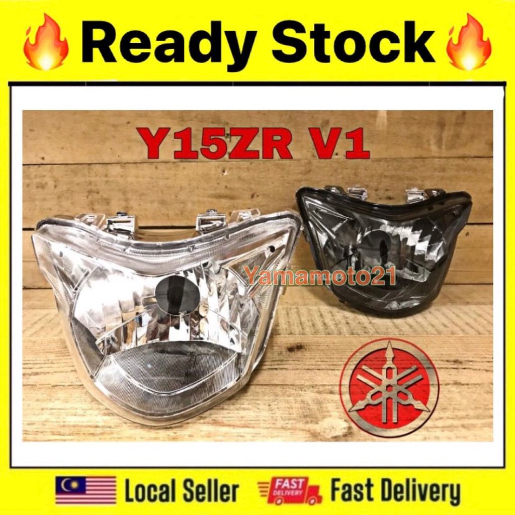 YAMAHA Y15ZR Y15 V1 HEADLAMP HEAD LAMP HEADLIGHT HEAD LIGHT LAMPU DEPAN BESAR YAMAHA FRONT Y ...
