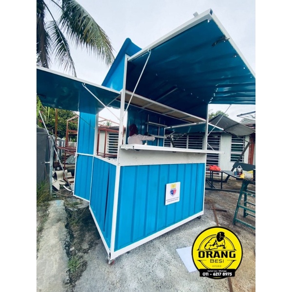 KIOSK / STALL / CABIN custom made orang besi shop | Shopee Malaysia