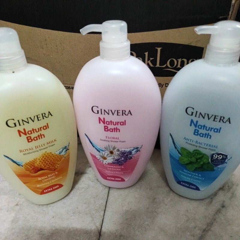 Ginvera Natural Bath Shower Foam (1000g) | Shopee Malaysia