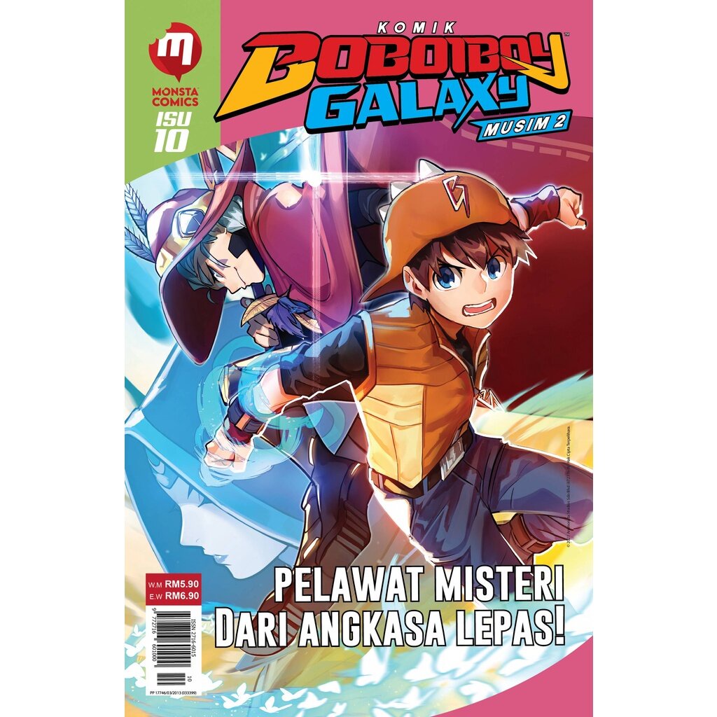 ANIMONSTA STUDIOS Monsta Comic: Komik BoBoiBoy Galaxy Musim 2 Isu 1 ...