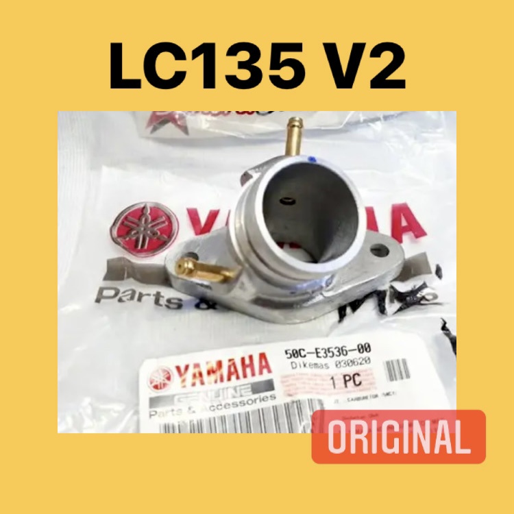 YAMAHA LC135 NEW 135LC V2 V3 V4 V5 V6 V7 INTAKE PIPE 50C-E3536-00 ...