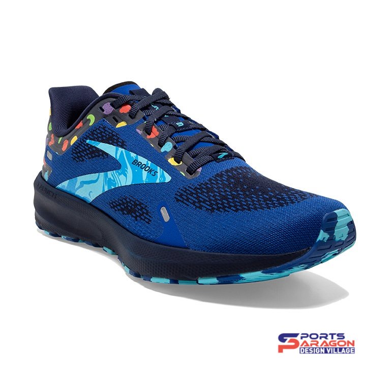 BROOKS RUNNING LAUNCH 9 MEN BLUE MEDIUM D CUTTING | Shopee Malaysia