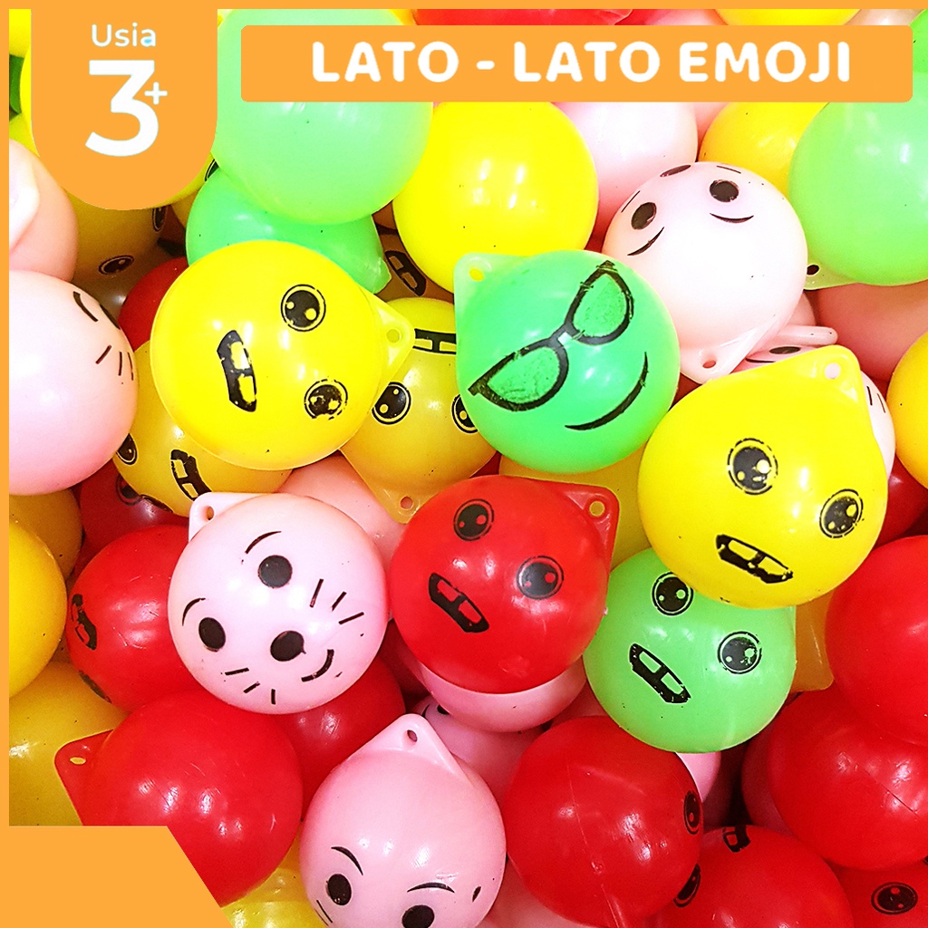 Emoji Lato-Lato Children's Toys/ Emoji Aunt-Etek Toys | Shopee Malaysia