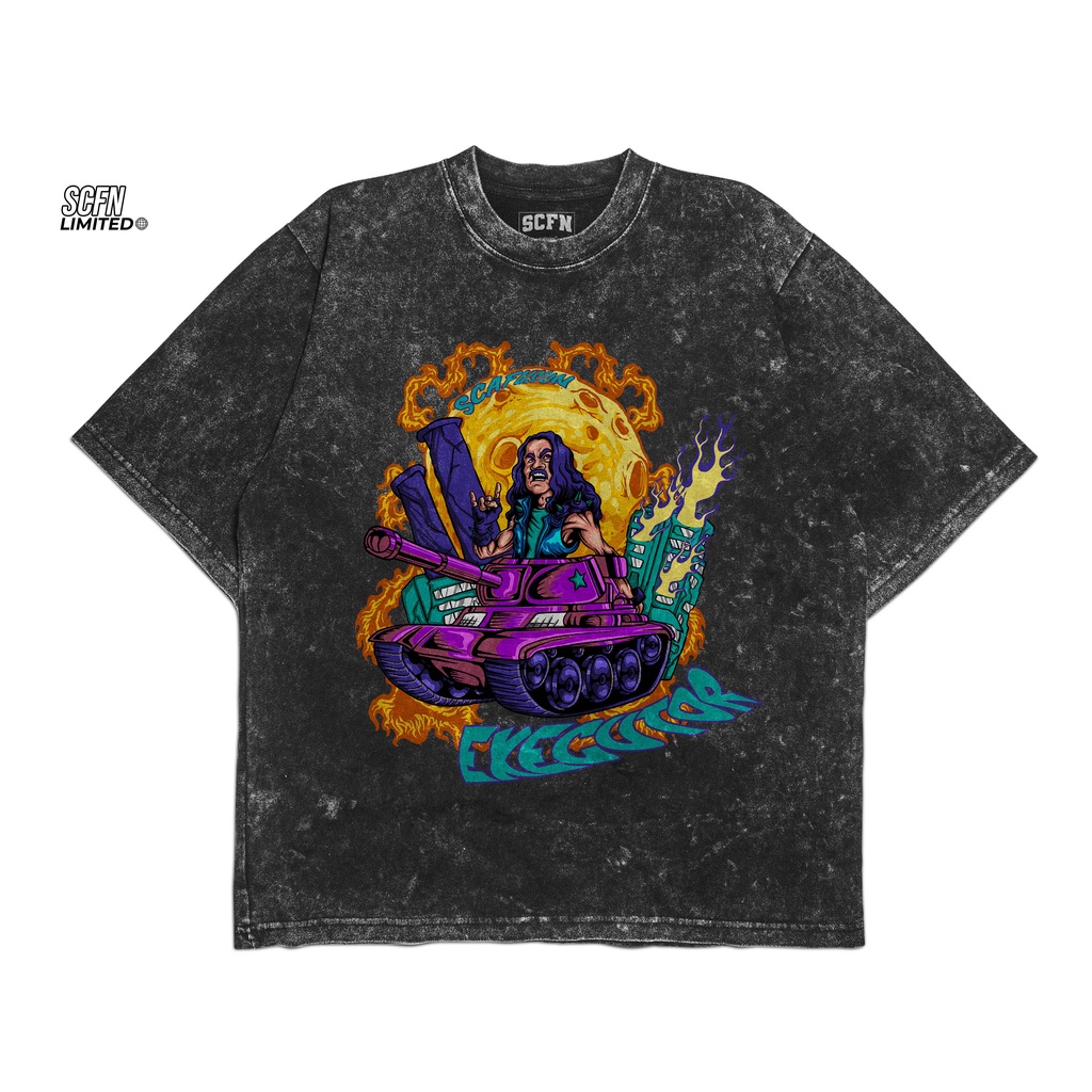 Scafusion - TS Executor Washed T-shirt | Shopee Malaysia