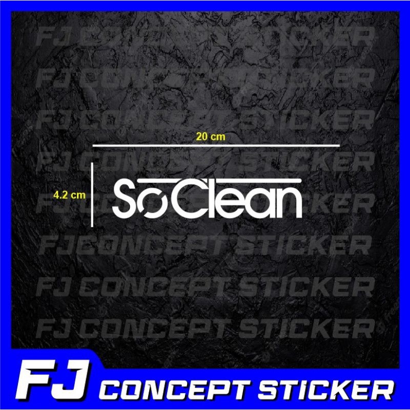 Sticker So Clean Jdm | Shopee Malaysia