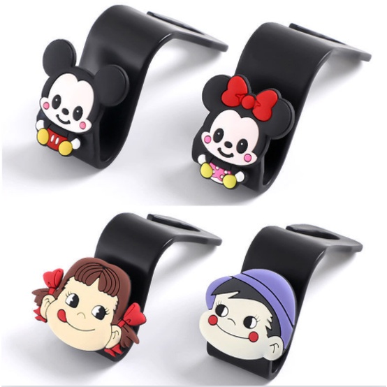 4PCS Car hook storage Car Seat Hanger Strong Load Bearing Lovely ...