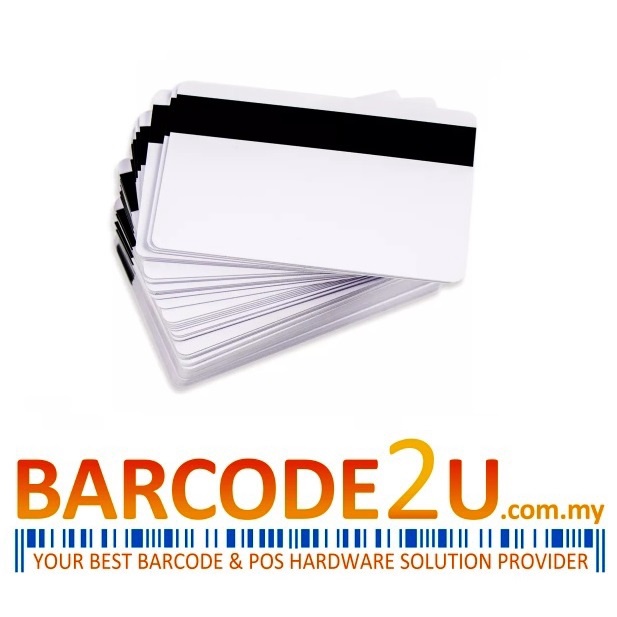 PVC Blank Magnetic Stripe Card - Hi Co | Shopee Malaysia