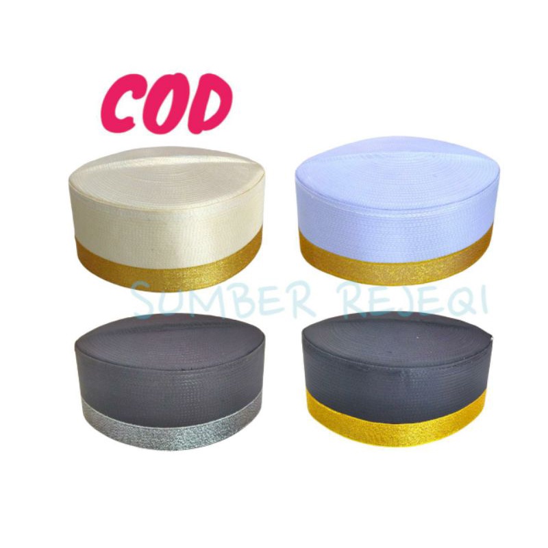 HITAM PUTIH Skull Cap Black BUGIS reca Cap BONE Children's Cap Black ...