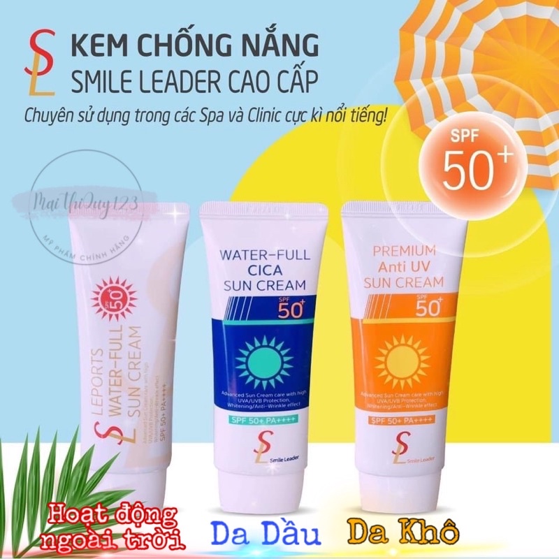 Sl Smile Leader tone-Up Physical Sunscreen SPF50+ (60ml) | Shopee Malaysia