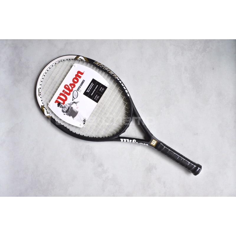 Wilson Hyper Hammer 5.3 Black White 2023 Tennis Racket/Wilson Hyper ...