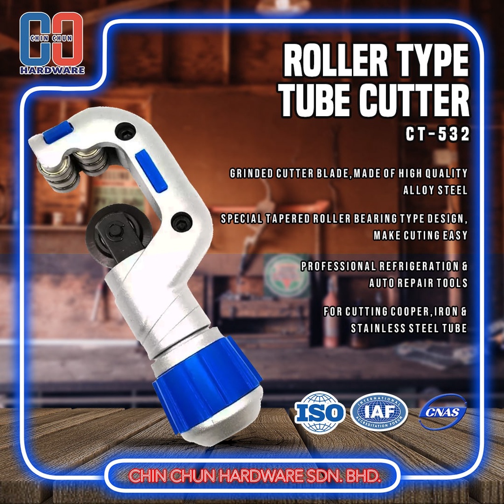 BST ROLLER TYPE TUBE CUTTER | TUBE CUTTER HEAVY CUTS | HAND TOOL | CHIN ...