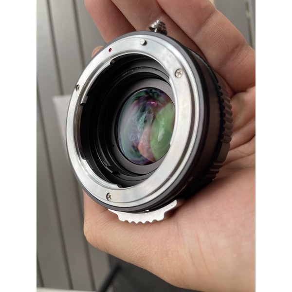 Zhongyi Speedbooster Turbo Lens Adapter Nikon AIG Lens to Sony E Mount ...