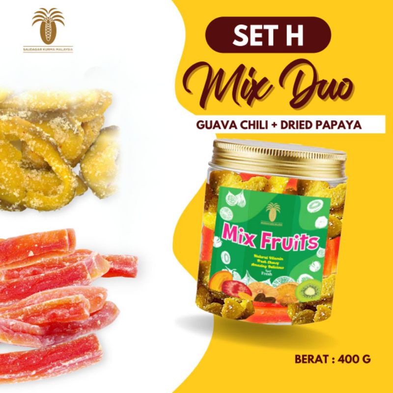 Mix Fruits Duo (Set H) | Shopee Malaysia